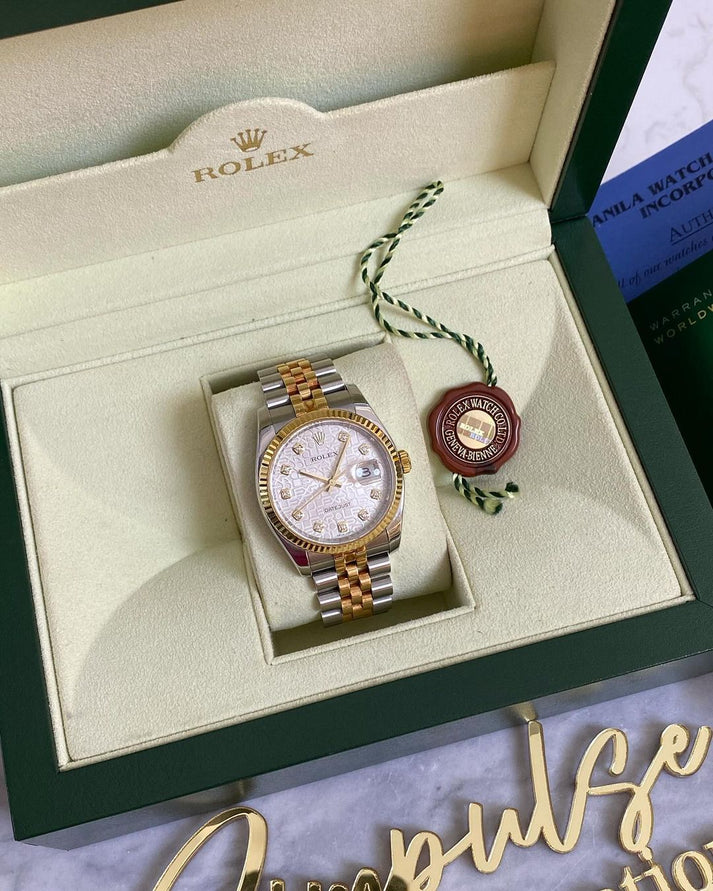 DATEJUST 36mm Two Tone Computer Face – Simpulse Collection PH